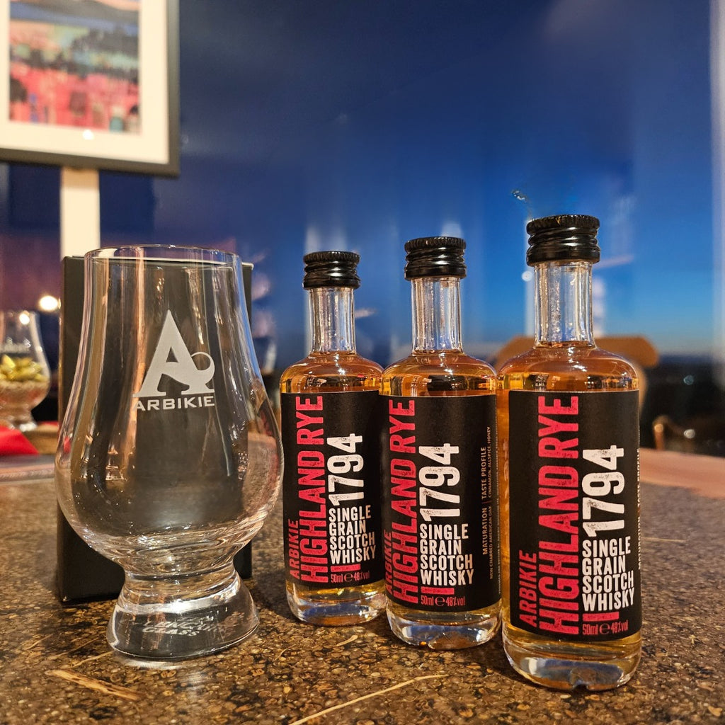 The Original Gift Pack & Tasting Glass Set – Highland Rye